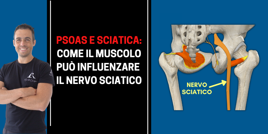 Psoas e sciatica: come il muscolo può influenzare il nervo sciatico