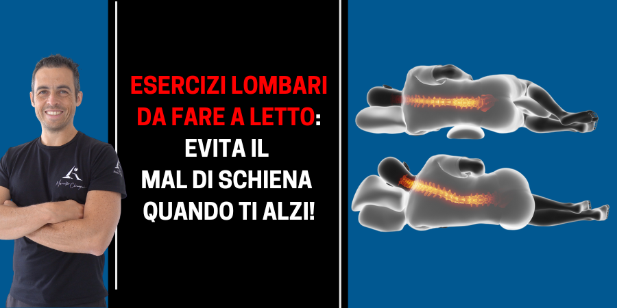 Esercizi lombari da fare a letto: evita il mal di schiena quando ti alzi!